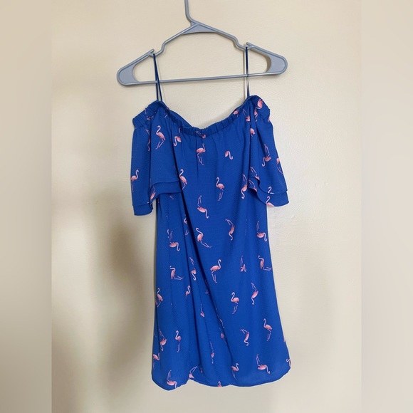 Dresses | Super Cute Flamingo Pattern Summer Or Spring Break Dress ...